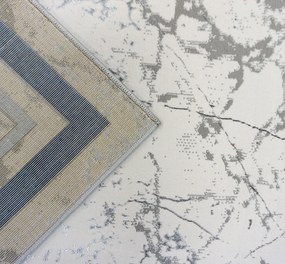 BE Koberec Allianz 6309 NAVY - tmavě modrý obdélníkový Rozměr: 60x100 cm