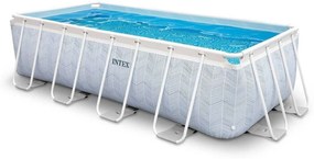 INTEX Chevron Prism Rectangular Pool Set 400x200x100 cm 26780NP