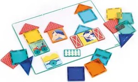 Ludi Magnetická stavebnice s tabulí Farma 27 ks / od 3 let