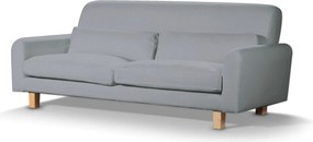 Potah na pohovku IKEA Nikkala krátký barva šedá látka pletený vzor
