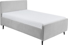 XXXLutz ČALOUNĚNÁ POSTEL, 140/200 cm světle šedá MID.YOU - Jednolůžkové postele - 002220052706