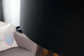 Designová stojanová lampa Arch černá