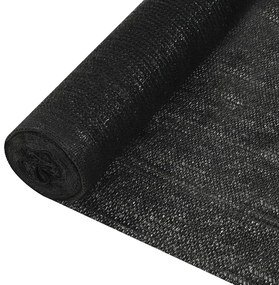 Stínící tkanina černá 1,8 x 25 m HDPE 195 g/m² 149363