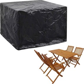 Plachty na zahradní nábytek 2 ks 8 oček 122 x 112 x 98 cm 279134