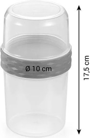 TESCOMA Dvoudílná dóza na potraviny 4FOOD, 500/350 ml