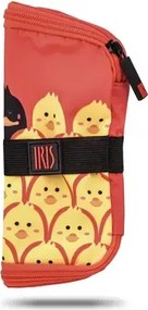 Iris Barcelona Dětský termoobal na sandwich Zipper 0,5 l červený / Ter