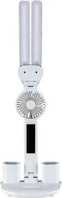 Rabalux 74030 - LED Stm stolní lampa s ventilátorem NOVILO LED/7W/5V