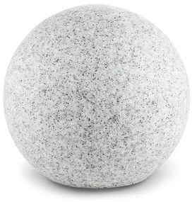 Shinestone XL, zahradní svítidlo, kulovité, 50 cm, vzhled kamene