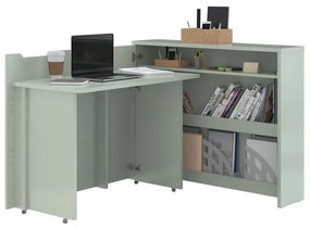 Pracovní stůl Concept Work CW-01, Barva: bílá, Strana: pravá