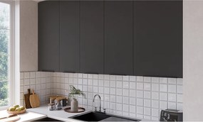 ARIA bc | dolní skříňka 60 ZL 1S dřezová | 60 cm | PREMIUM BOX | bílá/černá