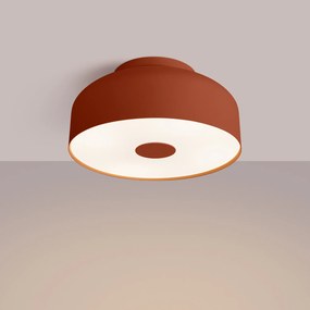 Sollux Lighting Stropní svítidlo OMIQ okrově červené