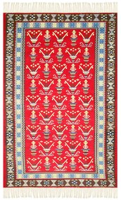 Vlněný Kilim XII - Kytky v květináči