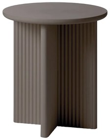 Designový odkládací stolek Dallyce 50 cm taupe