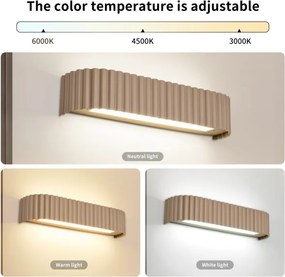 BRILAGI - LED Stmívat. nástěn. svít. FALCON MODERN LED/14W/230V 40 cm béžová +DO
