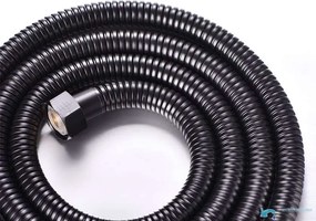 Černá sprchová hadice EYN BH1725, 1,5 m