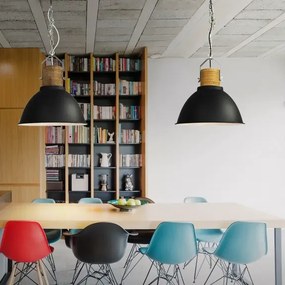Designový lustr Duncan černé