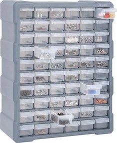 Organizér se 60 zásuvkami 38 x 16 x 47,5 cm 147588