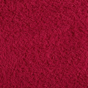 Premium ručníky SOLUND 10 ks červené 80 x 200 cm 600 g/m² 137412