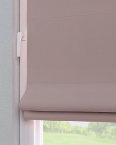Římská roleta Sicílie barva růžová látka zatemňovací
