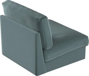 Potah na neskládací křeslo IKEA Kivik barva zelená látka sametová