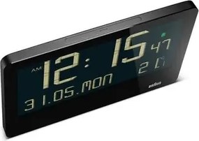 Braun BC14 černá / Digitální budík / LCD / DCF (Rádiem řízené) / 1x AA