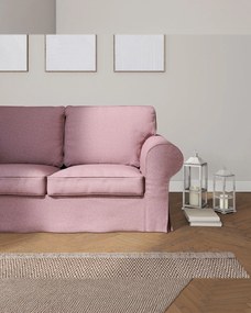 Potah na pohovku IKEA Ektorp 2-místná rozkládací NOVÝ MODEL 2012 barva růžová látka pletený vzor