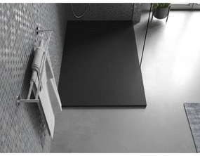 Mexen Otto, SMC obdélníková sprchová vanička 140 x 90 cm, černá, 4N709014