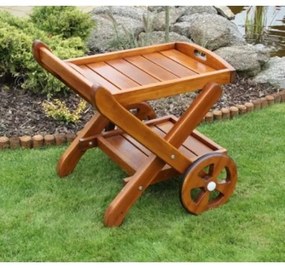Dřevěný servírovací vozík TAKO - 3D5561