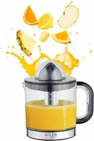 Adler AD 4012 stříbrná / Odšťavňovač / 60W / 1.2 L