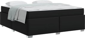 Rám postele Černá 180 x 200 cm PVC 3399246