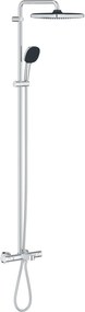 Grohe - Sprchový set s vanovým termostatem, 25x25 cm, 2 proudy, chrom 26984001ROZ1