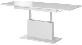 Konferenční stolek BUSETTI rozkládací bílý