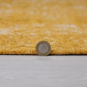 Flair Rugs, Kusový koberec Manhattan Antique Ochre, 200x290, žlutá, ložnice