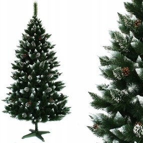 Vánoční stromek borovice se zasněženými větvičkami 220 cm