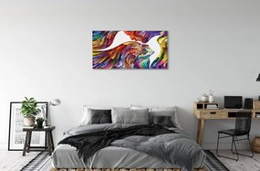 Obrazy na plátně obrazové plochy barva 140x70 cm