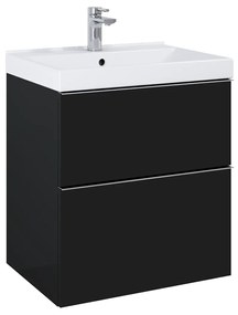 Elita Look, skříňka pod umyvadlo 60x45x64 mm 2S PDW, černá matná, ELT-168105
