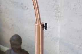 Noble Home Stojací lampa LINE II, 170-210 cm, měděná