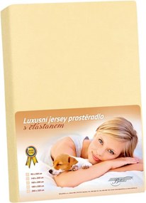 Bellatex Jersey LUX Béžová 140x200 cm