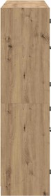 Vysoký bufet 2 ks Artisanový dub 68 x 37 x 142 cm 3402645