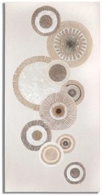 Mauro Ferretti Obraz CIRCLY C/INSERTI -A- 50X3,2X100 cm