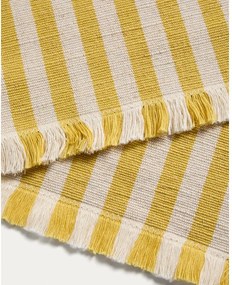 Látková/z juty prostírání v sadě 2 ks 35x50 cm Daltan – Kave Home