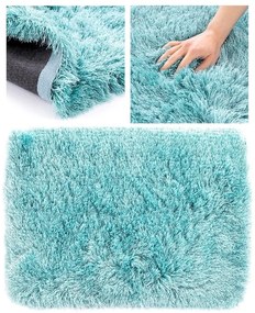 Stylový huňatý koberec do obývacího pokoje 160 X 200 cm