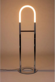LED stmívatelná stojací lampa ve stříbrné barvě (výška 135 cm) Arch – Zuiver