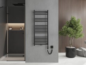 Mexen Yodo, elektrické topné těleso 1200x500 mm + topná tyč 600 W, černá, W113-1200-500-2600-70