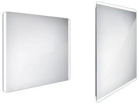 Nimco zrcadlo LED 900 x 700 Model 17000 hliníkový rám ZP 17019