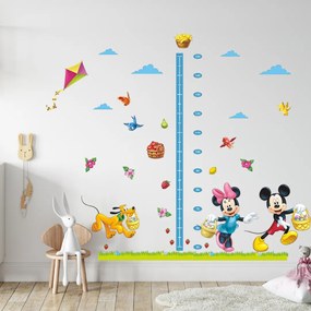 Samolepka na zeď "Dětský metr - Mickey a Minnie 2" 170x100 cm