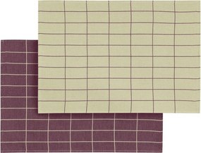 Bavlněné utěrky v sadě 2 ks 50x70 cm Laro – noo.ma