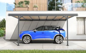 LANIT PLAST, s.r.o. kovový přístřešek / carport TRIGANO JARDIN MISTRAL WALL LG2461