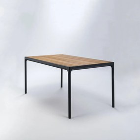 Houe Denmark - Stůl FOUR, 160 cm, bambus / černý rám