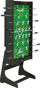 vidaXL Skládací stolní fotbal 121 x 61 x 80 cm [91938] Barva: Černá